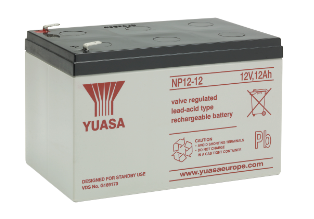 Battery Yuasa VRLA NP12-12 (12V 12Ah) Rechargeable General Purpose